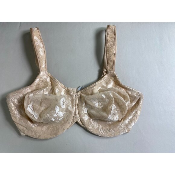 Wacoal | Intimates & Sleepwear | Wacoal Beige Floral Underwire Bra Size ...